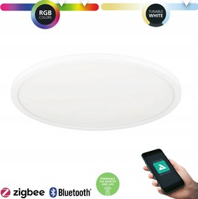 Stropní svítidlo 42 cm 16,5W teplé-studené Rgb stmívatelné Eglo Led aplikace
