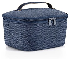 Reisenthel Termobox Coolerbag S pocket herringbone dark blue