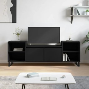 vidaXL TV skříňka 160x35x55 cm kompozitní dřevo [831355] Barva: bílá s vysokým leskem