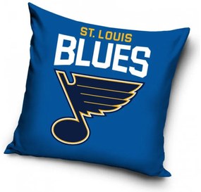 Polštářek NHL ST. LOUIS BLUES LIGHT BLUE 40x40 cm