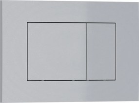 Mexen Tex 02, splachovací tlačítko, matný chrom, 6102-04