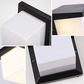 Toolight Toolight, nástěnné svítidlo 16x16x19 cm, 1xE27, RSL014-1W, černá matná, OSW-10245