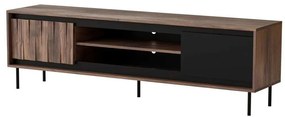 TV stolek Stuga, ořech / černá