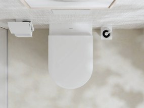 Hansgrohe AddStoris, držák na toaletní papír s krytkou, bílá matná, HAN-41753700