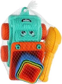 TEDDIES Sada na písek s autem 6 ks / Sada na písek / Plast / 12m+