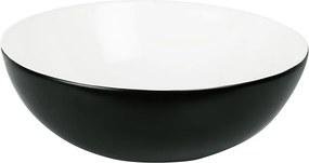 Novoterm Keramické umyvadlo na desku NV-KR-301 BW (ø 40 cm)