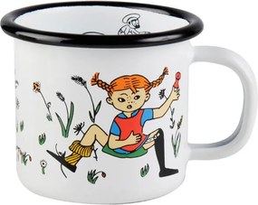 Smaltovaný plecháček Pippi & Mr Nilsson 1,5 dl Muurla