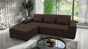 XXXLutz ROHOVÁ SEDAČKA, textil, hnědá MID.YOU - Sedací soupravy - 001574006503