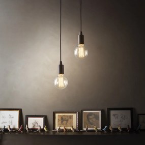 Závěsné svítidlo Ideal Lux Edison SP1 nero 113319 černé