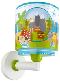 Dalber 60659 - Dětské nástěnné svítidlo PIRATE ISLAND 1xE27/15W/230V