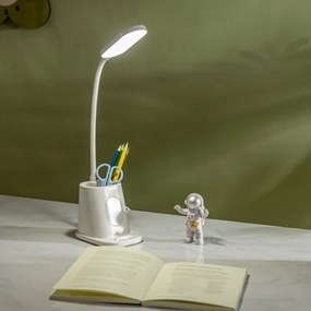 Aigostar - LED Stmívatelná nabíjecí stolní lampa 2,8W/5V 1800mAh 3000/5000K bílá