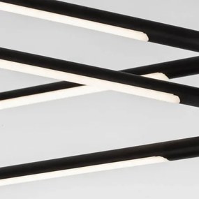 Stropní svítidlo LED se stmíváním Raccio 94 černé