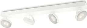 Philips Clockwork 4x4.5W bílá / LED bodové svítidlo / 2000 lm / 2200–2