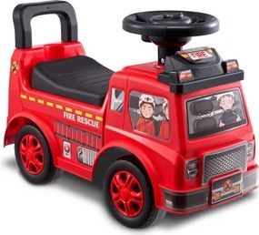 Ride On Automobil Chlapecký Dívčí kočárek pro batolata 1-3 roky červený