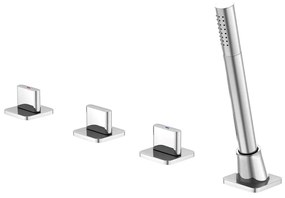 Steinberg 230 - Baterie na okraj vany, 4-otvorová instalace, chrom 230 2480