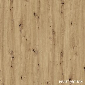 Horní skříňka, dub artisan/šedý mat, LANGEN G60N