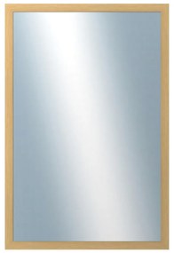 DANTIK - Zarámované zrcadlo - rozměr s rámem cca 40x60 cm z lišty KASSETTE přírodní lakovaná (2879)