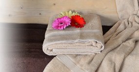 Stanex Froté ručníky a osušky STANDARD béžová ROZMĚR: Ručník 50 x 100 cm, Barva: BÉŽOVÁ