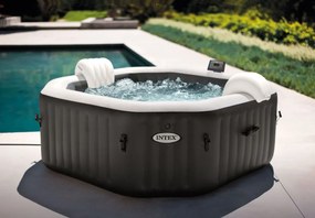 Nafukovací vířivka Intex PureSpa Jet and Bubble Octagon 4 osoby