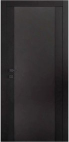 Interiérové dveře vasco doors NERO černá Průchozí rozměr: 60 x 197 cm, Orientace dveří: Levé dveře