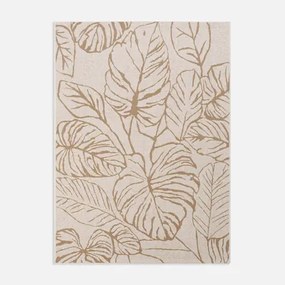 Koberec s listy PIATTO 160x230 cm
