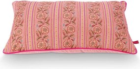 Pip Studio dekorační polštář Rosa Rani 65 x 39 cm - růžový (Stylový dekorační polštář s květy)