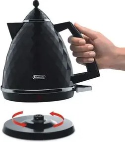 DeLonghi KBJ 2001.BK Brillante / rychlovarná konvice / 1.7L / 2000 W /