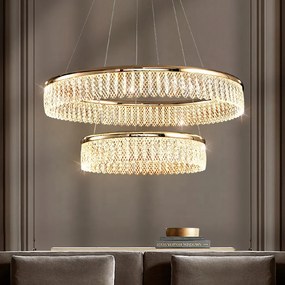 Toolight Toolight, LED stropní svítidlo, 72W, 3500lm, APP1750-CP, zlatá, OSW-04047