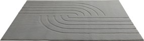 Obsession, Kusový koberec Zen Deluxe 700 Grey, 80x150, šedá, ložnice