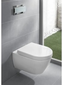 Villeroy & Boch 56001001 - Závěsné WC SUBWAY 2.0 keramika/bílá