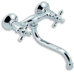 Novaservis Titania Retro II dřezová baterie s otočným ramínkem 150 mm chrom 99170/t.0 99170T.0