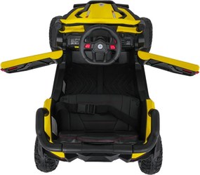 Elektrické autíčko Buggy Madman UTV-MX žluté