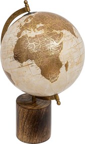 Dekorační glóbus na konstrukci z mangového dřeva EXOTIC PANAMA, 35 cm