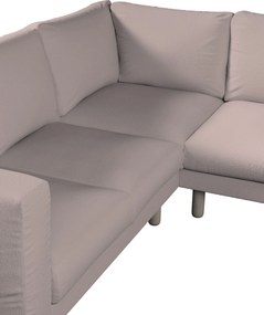 Potah na pohovku IKEA Norsborg rohová 4-místná barva růžová látka pletený vzor