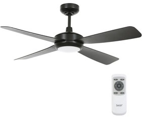 Lucci air 213303- LED Stmívatelný ventilátor SLIPSTREAM 1xGX53/12W/230V černá+DO 213303