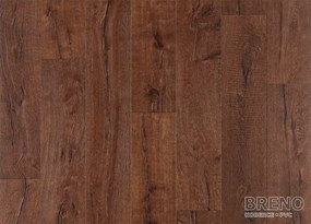 Breno PVC MAXIMA EKO Hunter Oak 019 - tmavé dřevo, šíře 100 cm