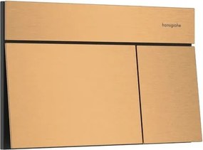 Hansgrohe iFrame Element E ovládací tlačítko kov kartáčovaný bronz mat 66003140