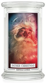 Kringle Candle svíčka Father Christmas (sójový vosk), 623 g