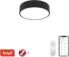 Immax NEO RONDATE SLIM SMART černá / Stropní svítidlo / 25 cm / 18 W /