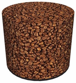 Kulatý taburet - Káva