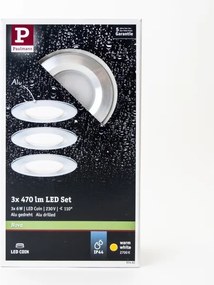 Paulmann 93462 - SADA 3xLED/6W IP44 Koupelnové podhledové svítidlo NOVA 230V