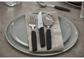 VICTORINOX Sada příborů s nožem steakovým Swiss Modern 24 ks černá