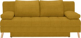 XXXLutz ROZKLÁDACÍ POHOVKA, textil, žlutá Cantus - Rozkládací sedačky - 002469025527