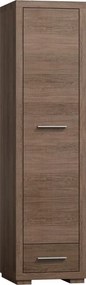 Casarredo - Komfort nábytek Šatní skříň VEGAS V-36, 1-dveřová, levá, výběr barev | barva: jrs-santana-santana-tm