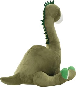 vidaXL Plyšový dinosaurus brontosaurus k mazlení [80237] Barva: Zelená