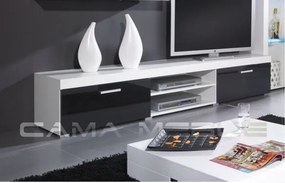 Ambala TV stolek 8, Bílá/černá