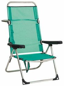Plážová židle Alco, zelená 65 x 60 x 100 cm