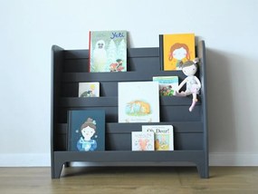 Wamm Cosy Room Montessori knihovna do dětského pokoje s počítadlem Zvolte barvu: Tmavě šedá