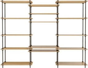 AR Shelving Psací stůl s regálem »Deco« (185x235x35/52,5 cm)