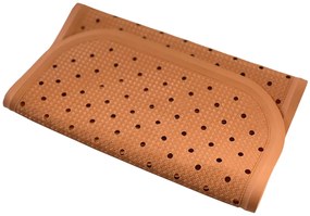 Protiskluzová podložka do sprchy 56 x 56 cm - Oranžová